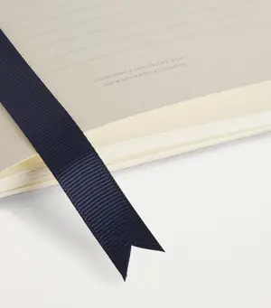 Harrods Logo A5 Notebook - Navy