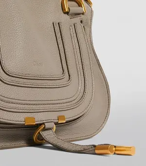 Chloé Marcie Small Top Handle Bag - Grey