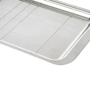 Christofle Plated Graphik Tray