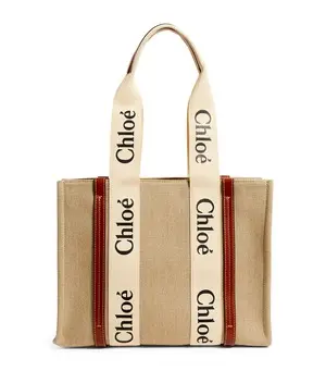 Chloé Medium Woody Tote Brown