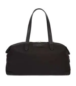 Smythson Small Norton Travel Bag - Black