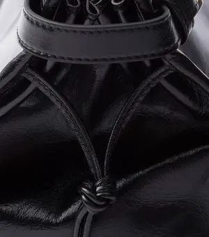 Prada Large Leather Bonnie Top-handle Bag - Black