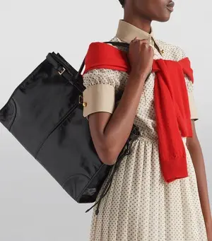 Prada Large Leather Bonnie Top-handle Bag