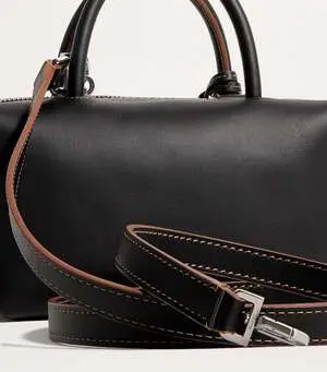 Max Mara Small Leather Satchel Bag