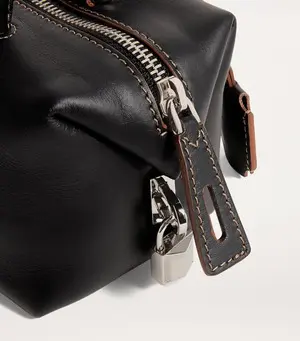 Max Mara Small Leather Satchel Bag