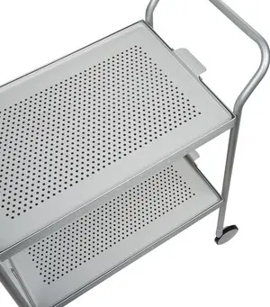 KAYMET Rubber Grip Two-tiered Trolley