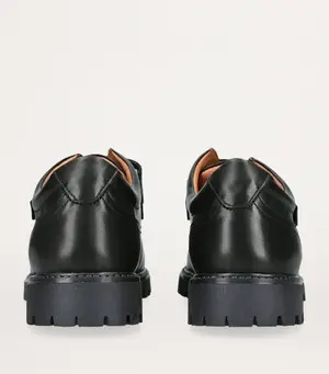 PAPOUELLI Harry Leather School Shoes