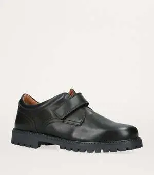 PAPOUELLI Harry Leather School Shoes