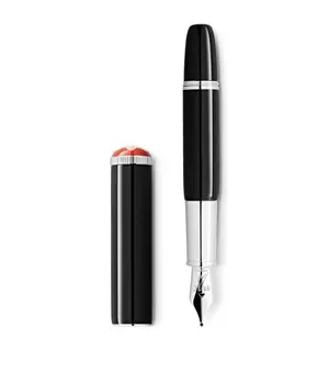 Montblanc Heritage Rouge Et Noir Baby Fountain Pen - Black