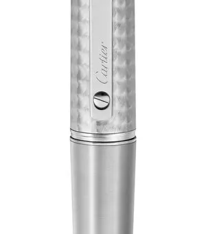 Cartier Santos De Ballpoint Pen - Silver