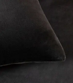 Frette Luxury Velvet Cushion Cover - Grey