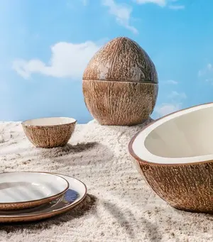 BORDALLO PINHEIRO Coconut Bowl