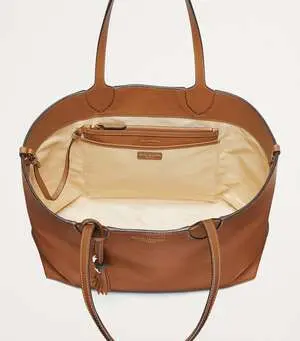 ASPINAL OF LONDON Leather Hudson Tote Bag