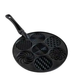 NORDICWARE Patterns Pancake Pan - Black