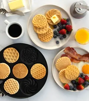 NORDICWARE Patterns Pancake Pan