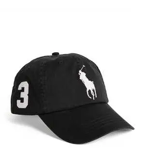 Polo Ralph Lauren Cotton Cap - Black