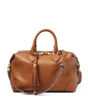 ASPINAL OF LONDON Midi The Hudson Bowling Bag - Brown