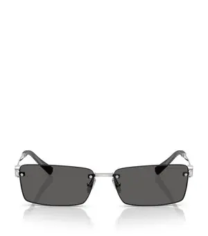 Tiffany & Co. Metal Sunglasses - Silver