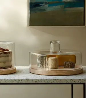 LSA INTERNATIONAL Lotta Cheese Dome With Base