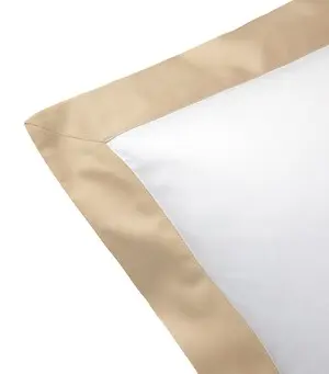 YVES DELORME Linea Dune Oxford Pillowcase - Beige