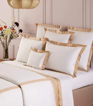 YVES DELORME Linea Dune Super King Flat Sheet - Beige