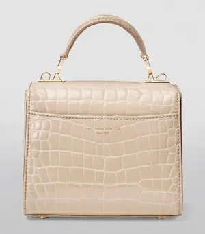 ASPINAL OF LONDON Mini Mayfair Top-handle Bag - Neutral