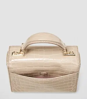 ASPINAL OF LONDON Mini Mayfair Top-handle Bag - Neutral