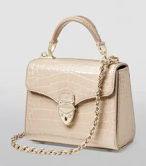 ASPINAL OF LONDON Mini Mayfair Top-handle Bag - Neutral