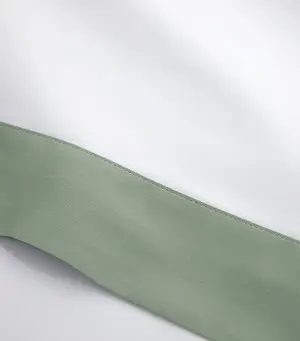 YVES DELORME Linea Veronese Flat Sheet - Green