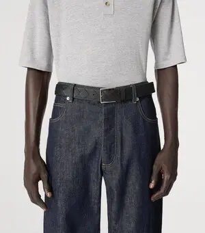 Bottega Veneta Intrecciato Leather Belt