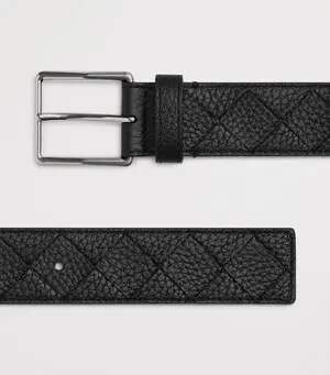 Bottega Veneta Intrecciato Leather Belt