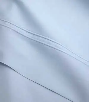 YVES DELORME Triomphe Celeste Double Flat Sheet - Blue