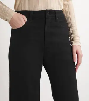 Paige Anessa Wide-leg Cropped Jeans