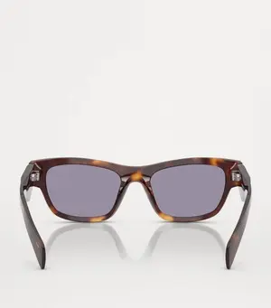 Prada Acetate Square Frame Sunglasses