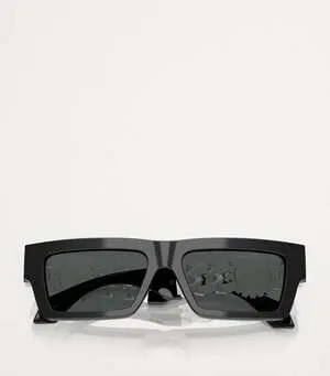 Versace Acetate Square Frame Sunglasses