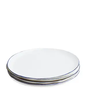 FELDSPAR Set Of 4 Cobalt Dinner Plates