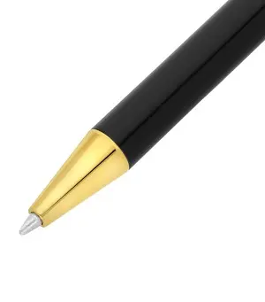 S.t. Dupont Palladium Lacquer Classique Ballpoint Pen - Gold