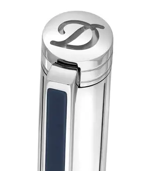 S.t. Dupont Palladium Lacquer Classique Ballpoint Pen - Metallic