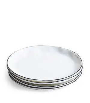 FELDSPAR Set Of 4 Cobalt Cake Plates