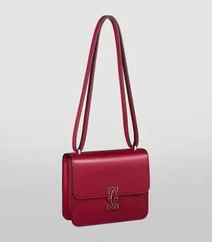 Cartier Mini Leather C De Shoulder Bag
