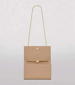 Saint Laurent Medium Kate Chain Bag - Beige