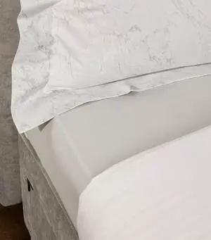 CELSO DE LEMOS Parus Super King Duvet Cover - Grey