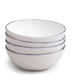 FELDSPAR Set Of 4 Cobalt Cereal Bowls