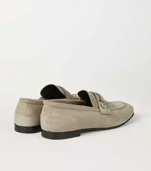Brunello Cucinelli Suede Horsebit Loafers