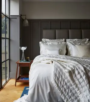 Gingerlily Silk Duvet Cover - Ivory