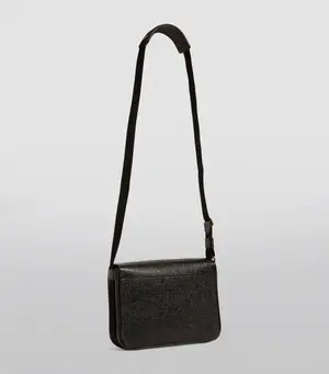 Thom Browne Pebbled Leather Reporter Bag