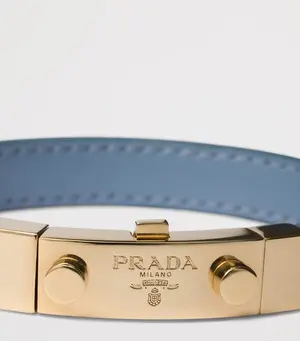 Prada Saffiano Leather Bracelet