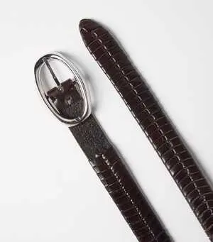 Brunello Cucinelli Woven Leather Belt