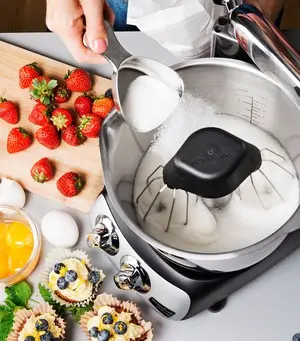 ANKARSRUM Stainless Steel Beater Bowl Attachment