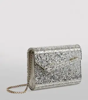 JIMMY CHOO Glitter Candy Clutch Bag